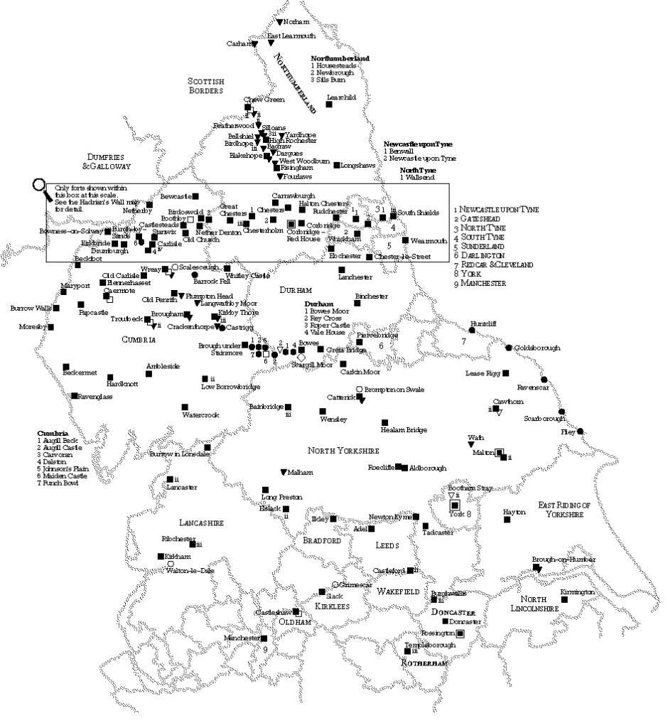 Northern Roman Forts – Brigantes Nation